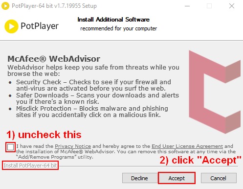 Updated Potplayer now shows ads : r/potplayer