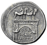 Glosario de monedas romanas. SIGNIS RECEPTIS.