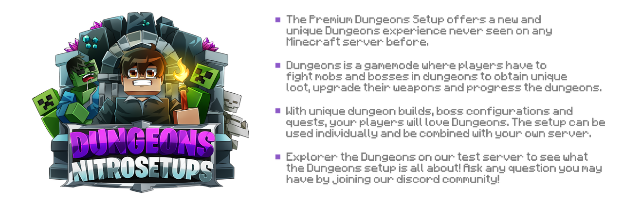 Premium Dungeons Setup | NitroSetups | BuiltByBit