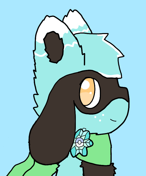 LF art of my newest sona on Toyhouse