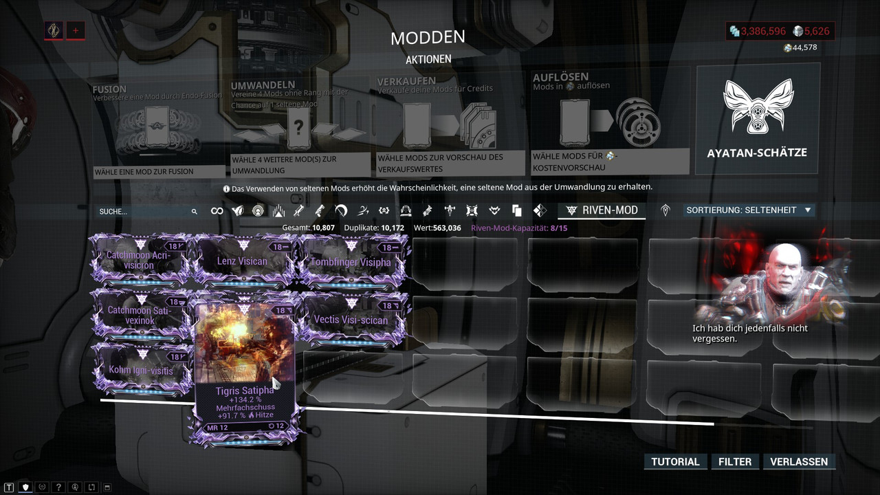 Riven Mods showing wrong Stats Bug - UI - Warframe Forums