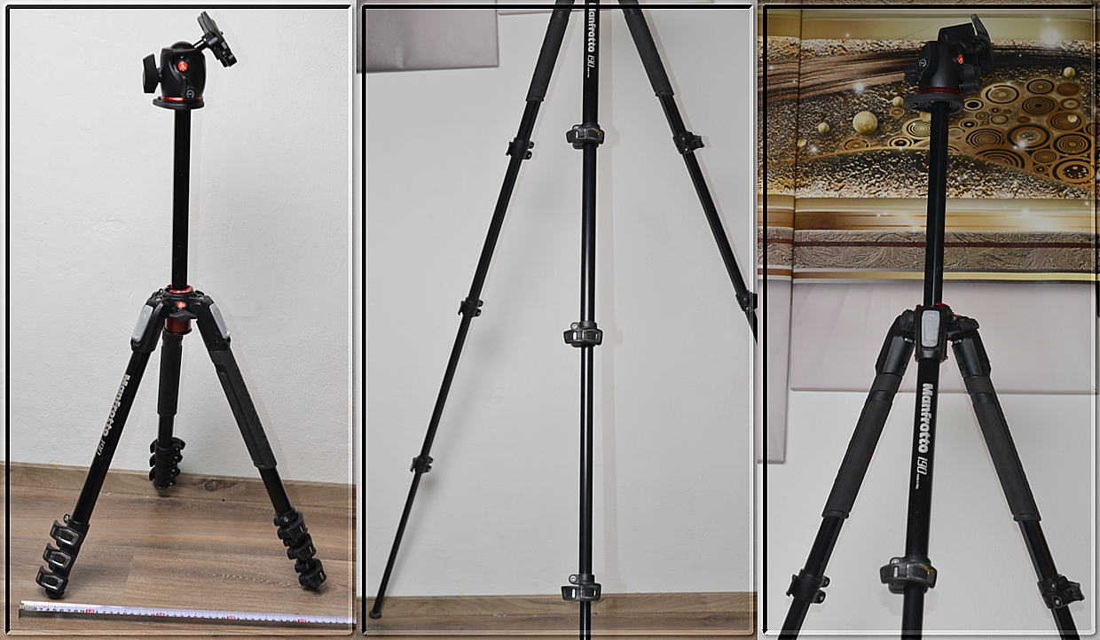 Manfrotto MK190XPRO4-BHQ2 *Stativ s kulovou hlavou*Nosnost Manfrotto MK190XPRO4-BHQ2 *Stativ s kulovou hlavou*Nosnost