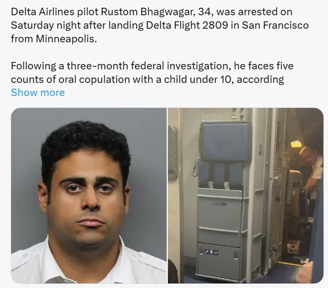 Indian-origin Delta Airlines pilot arrested at San Francisco airport ...