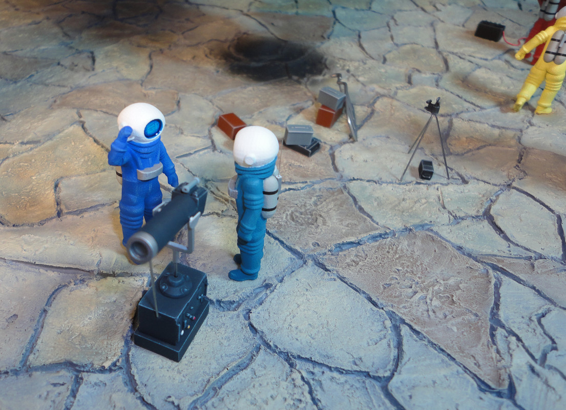 Masterpiece Models 1/48 Scale Luna Spaceship Diorama From the Movie ...