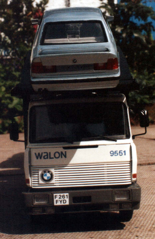 1/24th Car Transporter Built in the late 1980's - Work In Progress ...