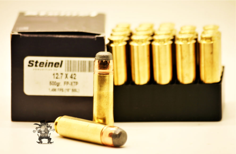 STEINEL 12.7x42mm 500 GRAIN BEOWULF 50 FP-XTP 500GR 20 Rounds SERIOUS ...