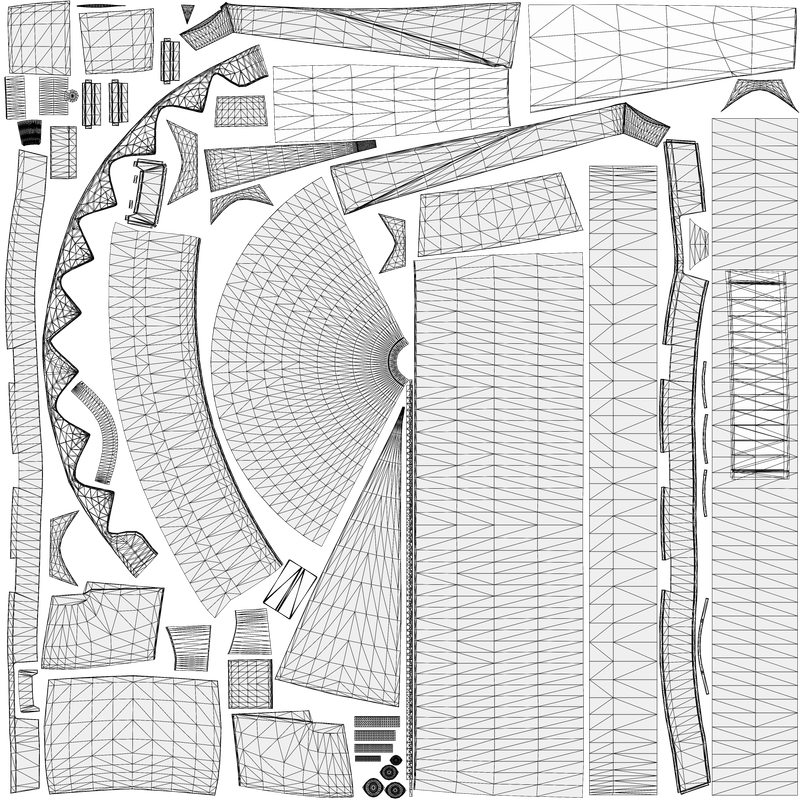 747 8 I AIRFRAME ENGINEPART ALBD UVMAP — Postimages
