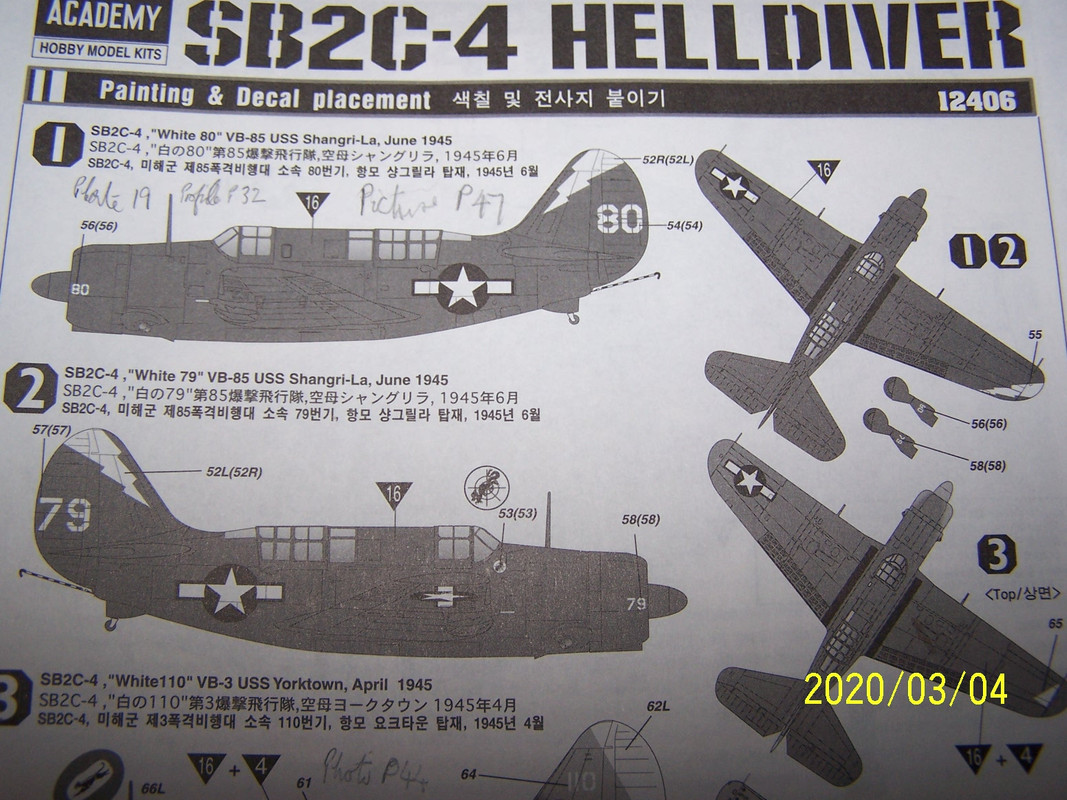 Tim's Academy SB2C Helldiver - COMPLETED - In The Navy GB ...