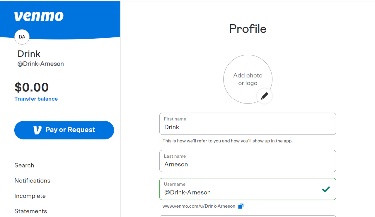 VENMO — Postimages