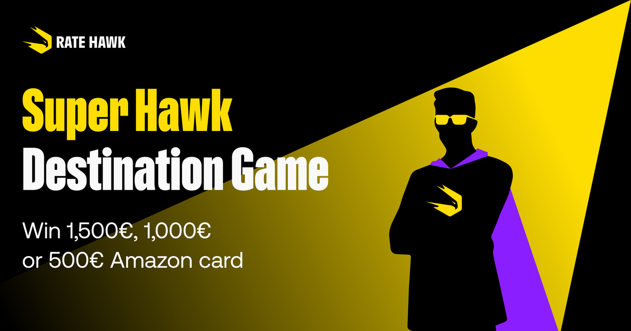 Super Hawk Destination Game: guess the country and win a prize