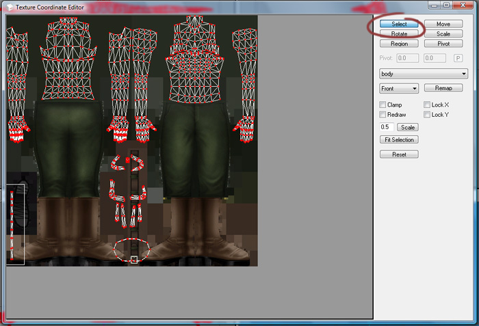 Tutorial: Seperating a Full Body Mesh: fantasyrogue — LiveJournal