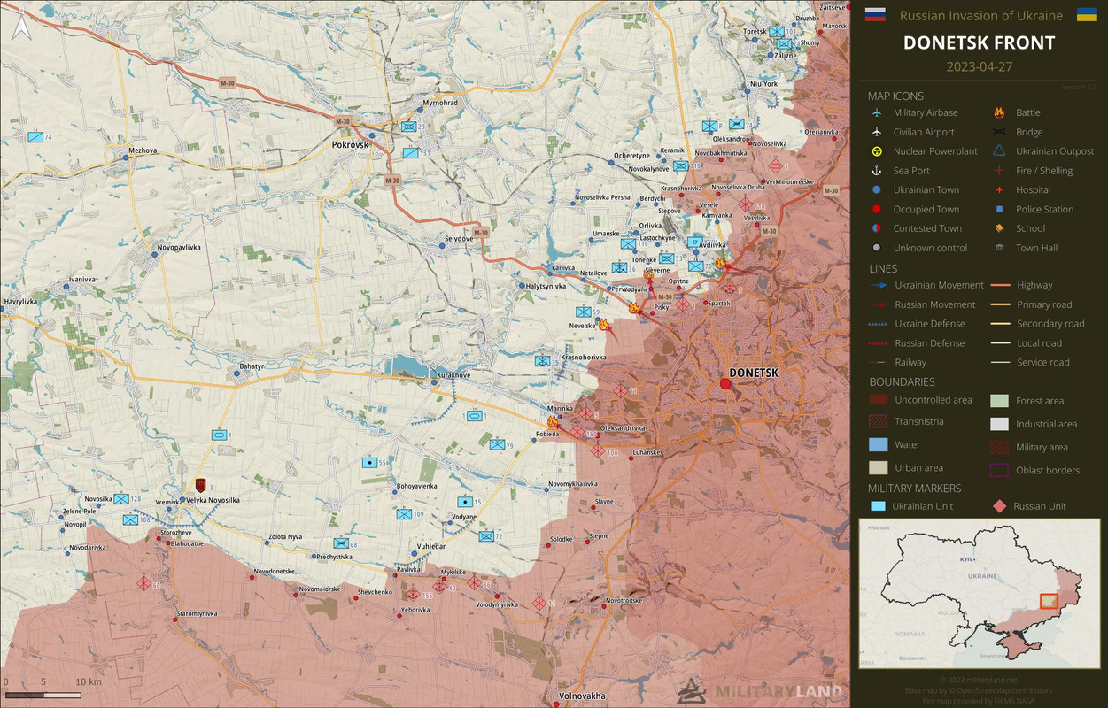 day 428 Donetsk Front — Postimages