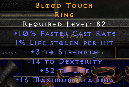Fcr Str Dex Life Rings - Topic - d2jsp