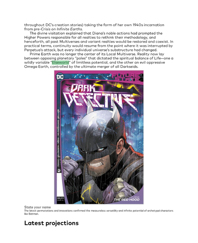 Infinite Frontier's Elseworld — Postimages