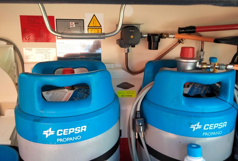 Gasfles in Spanje - caravan-forum.nl