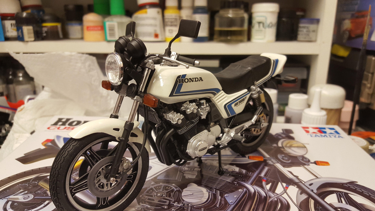 1/12 Tamiya Honda CB750F Custom Tuned - Ready For Inspection - Vehicles - Britmodeller.com
