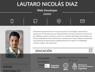 Proyecto Integrador CV - Arg Programa