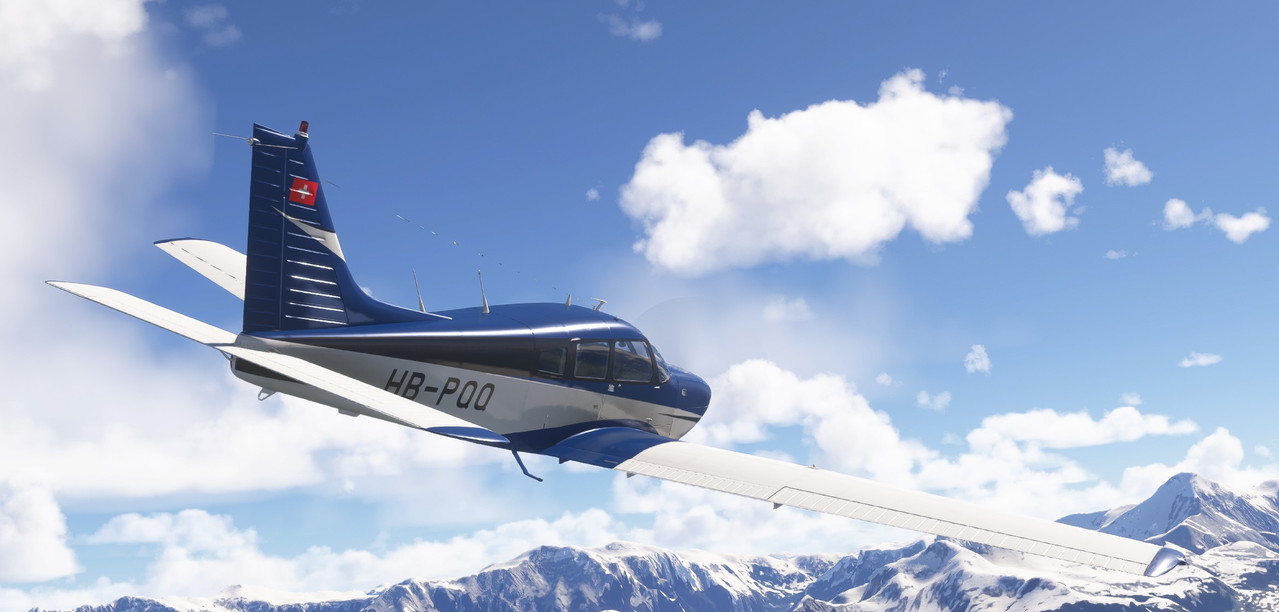 Piper PA-28 Turbo Arrow III HB-PQQ im MSFS 2024 - Flugzeuge (Add-Ons ...