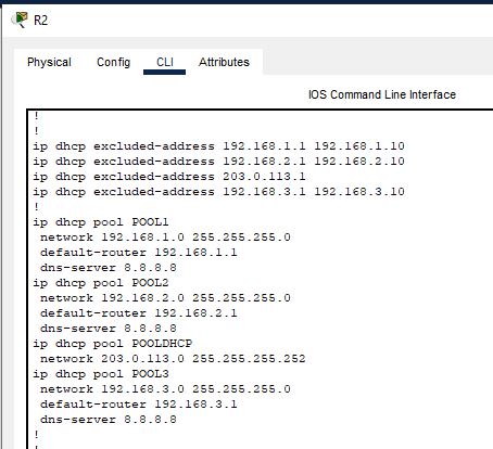 Setting up DHCP (lab) : r/ccna
