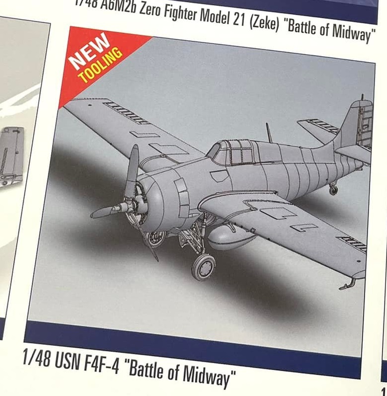 1/48 - Grumman F4F-4 Wildcat by Academy - released - The Rumourmonger - Britmodeller.com