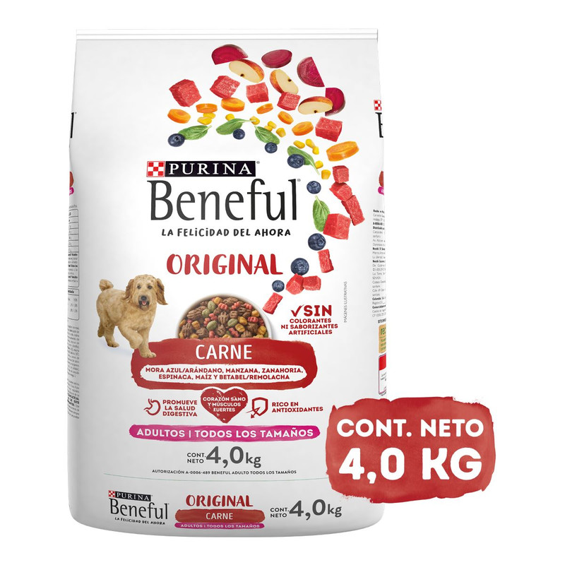 MX BENEFUL ADT CARNE 4 KG ECONTENT 0422 GR — Postimages