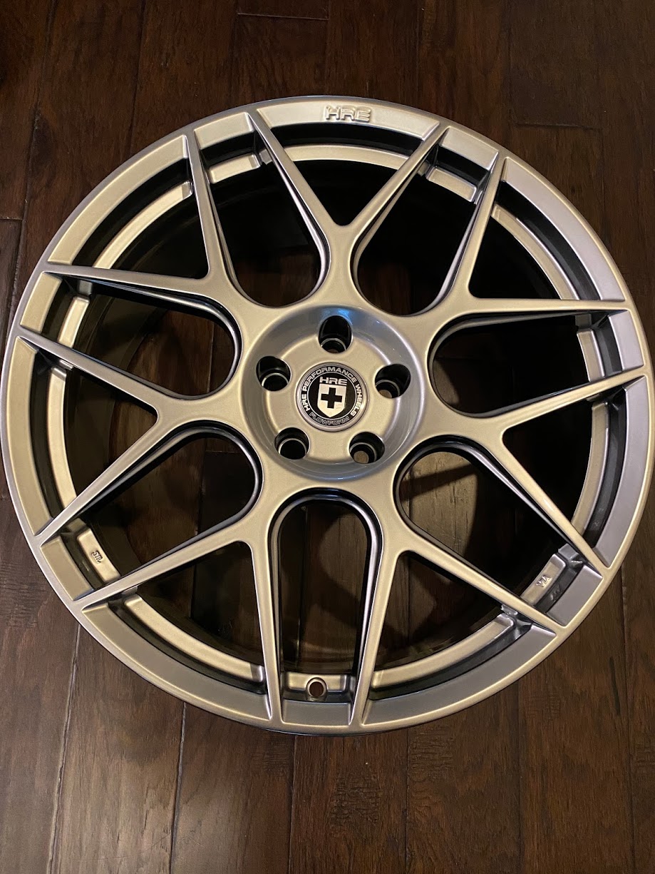 For Sale: HRE FlowForm FF01 wheel set, 20x9 ET 35, Hyper Silver custom ...