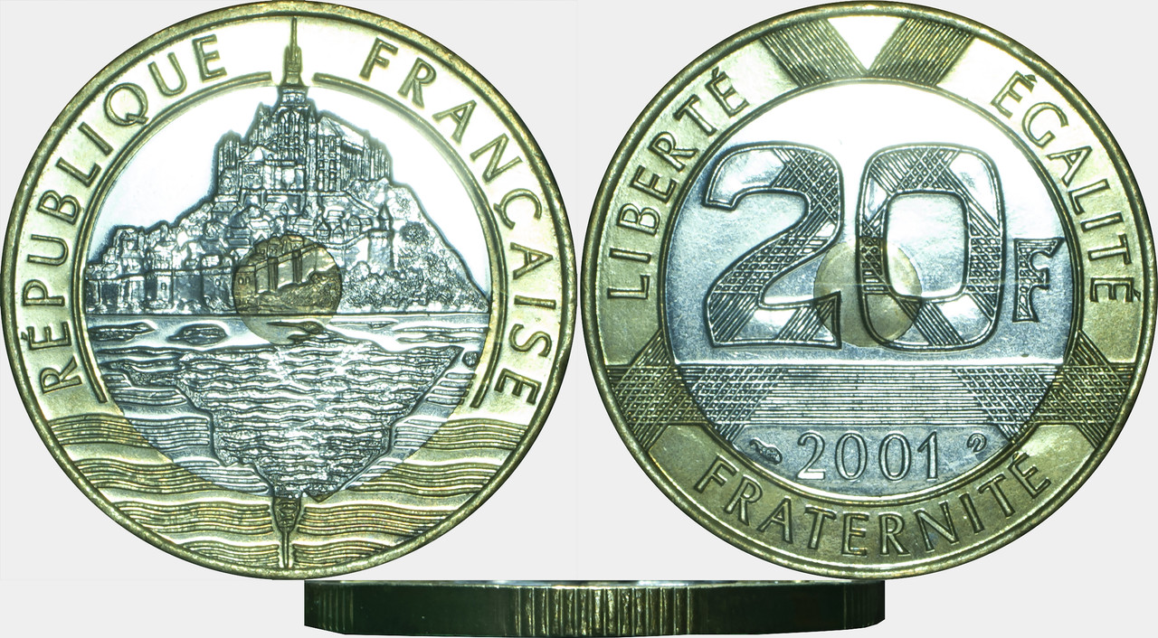 20 F Francia 2001g — Postimages