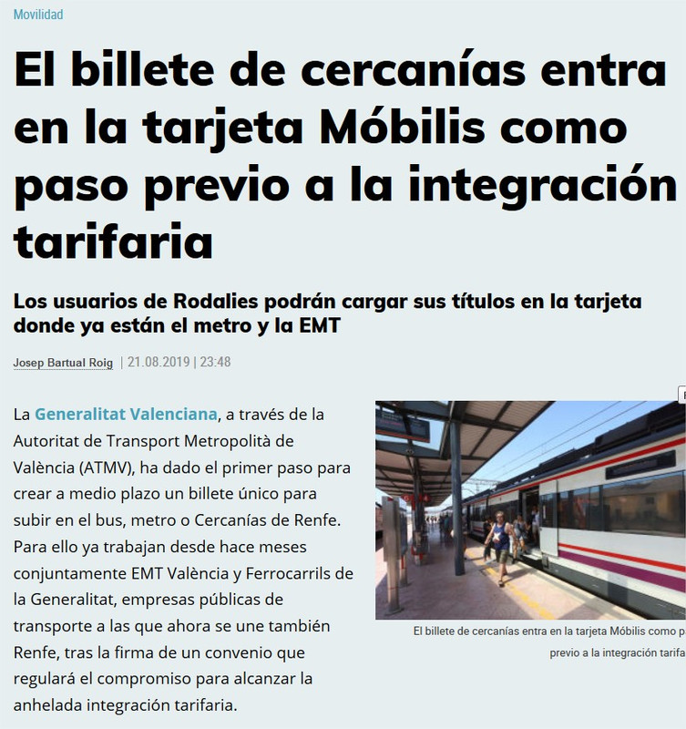 VALÈNCIA | Tarjeta Móbilis | Page 13 | SkyscraperCity Forum
