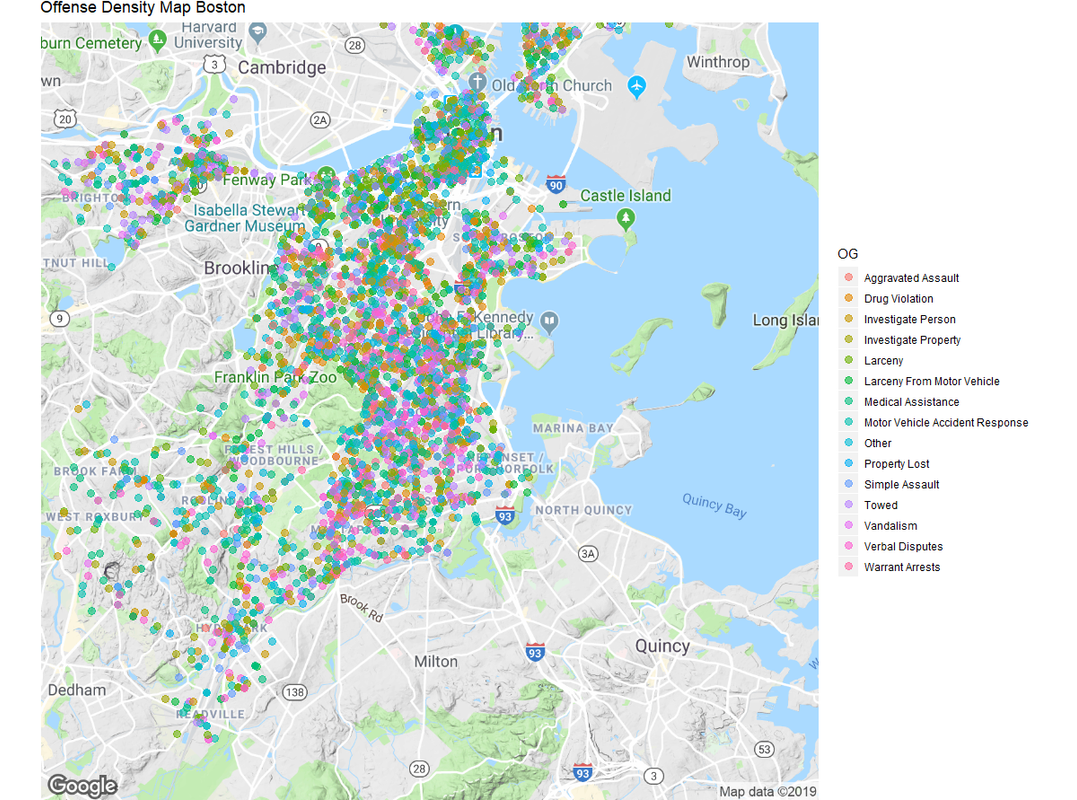 Analysis of Boston Crime and Weather Data – Quantitative Management