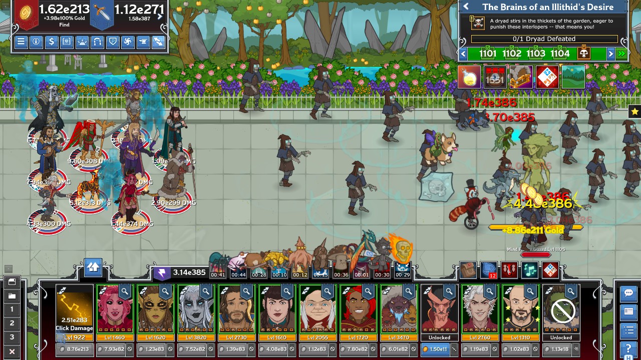 The Brains of an Illithid's Desire & A Wise Approach :: Idle Champions ...