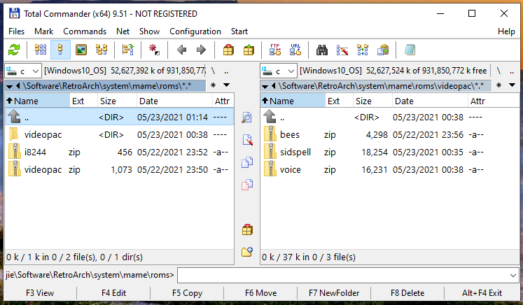 Someone got an example of valid Odyssey2 command line syntax? : r/RetroArch