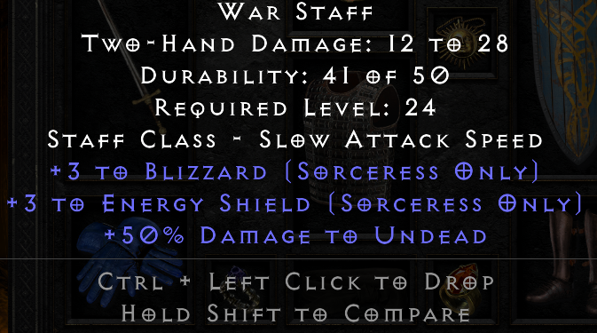+3 Blizz +3 Es Warstaff /obsession Base - Topic - d2jsp