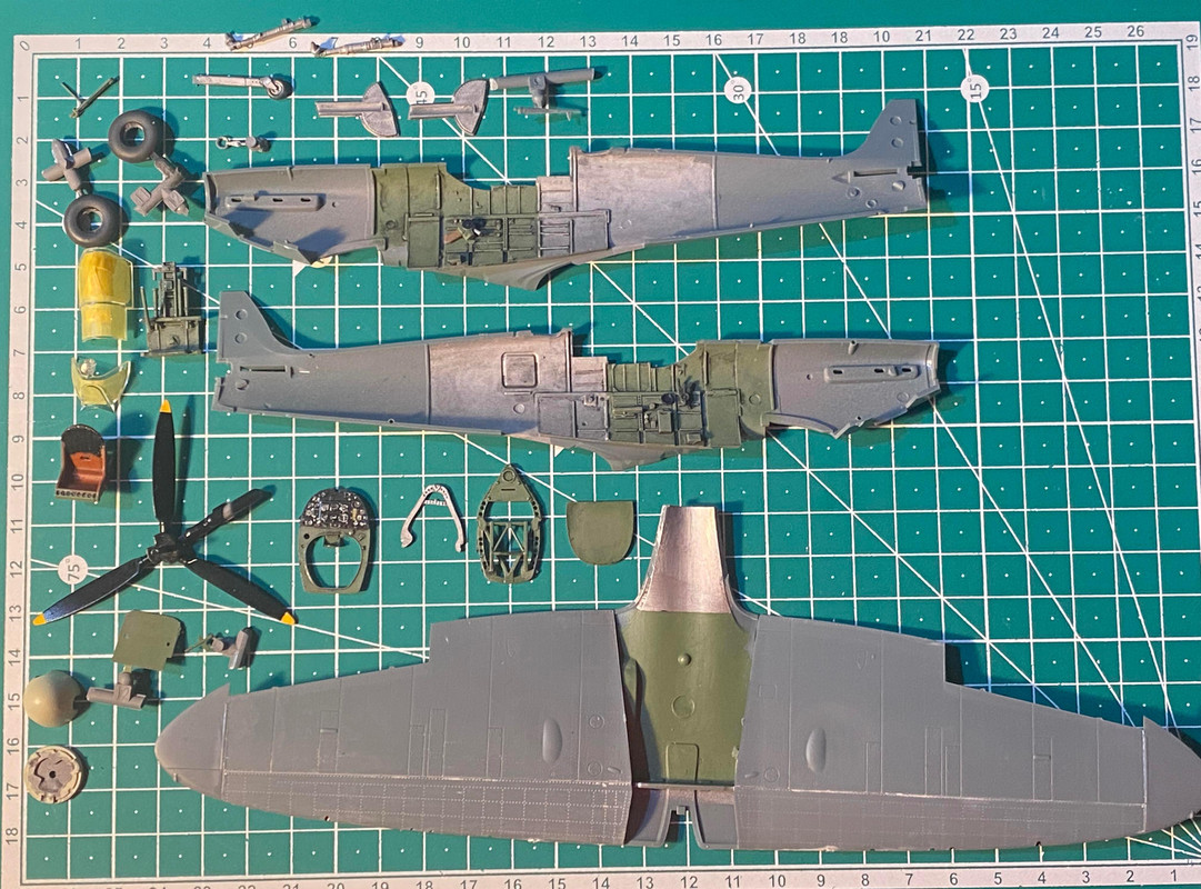 TonyOD's Spitfire production line: Spitfire Mk Vb, Sqn. Ldr, Jan ...