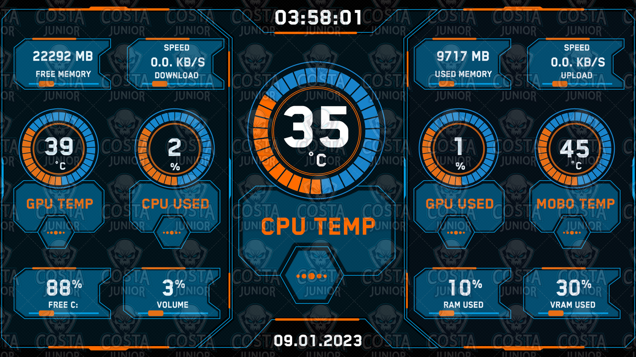 Modern Sci fi Hud 1920x1080 — Postimages