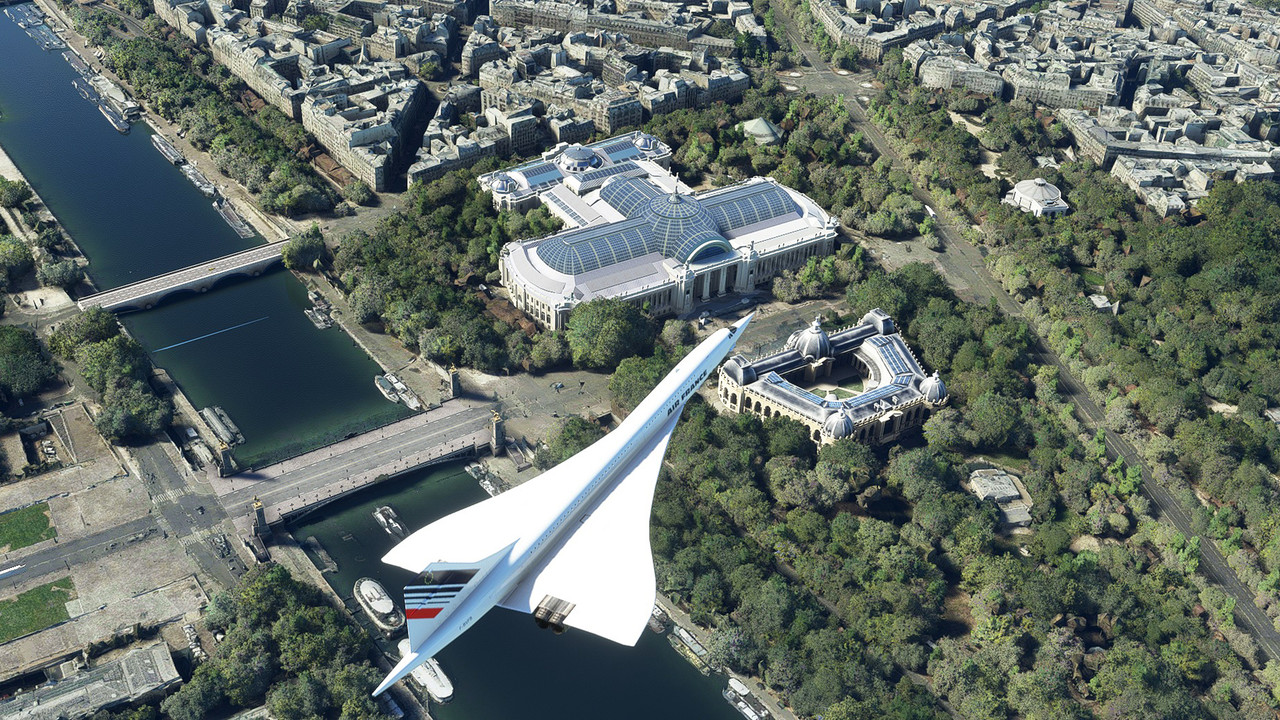 Concorde-views over the City of Paris - Community Screenshots - Orbx ...