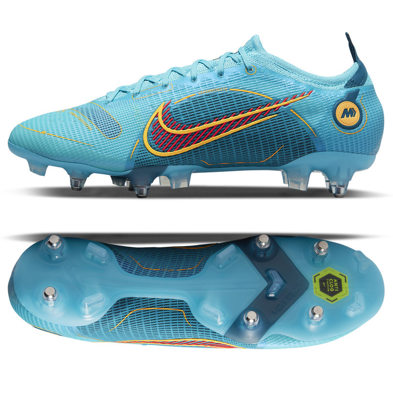Nike Vapor 14 Elite SG-Pro AC Chlorine Blue/Orange DJ2834 Nike Vapor 14 Elite SG-Pro AC Chlorine Blue/Orange DJ2834
