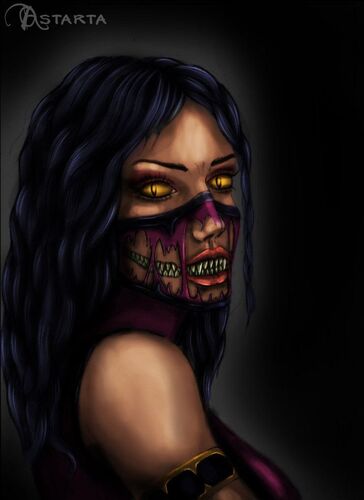 Mortal Kombat Kitana Teeth