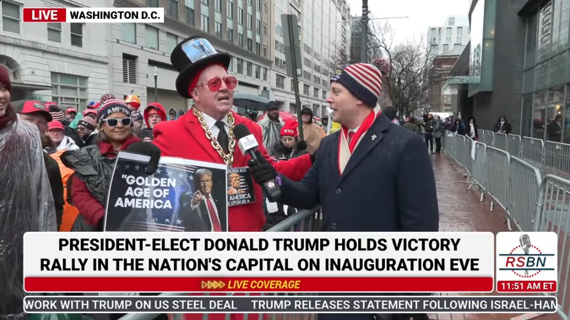 LIVE: PRESIDENT DONALD J. TRUMP HOLDS INAUGURATION EVE RALLY IN ...