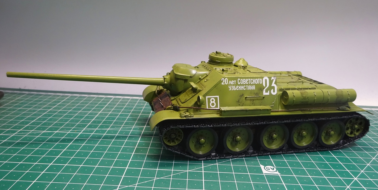 SU-100 1/35 Zvezda - Work in Progress - Armour - Britmodeller.com