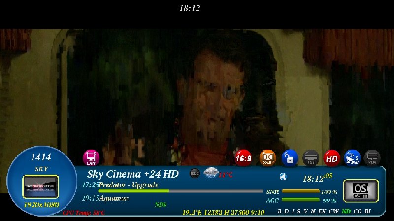 Skin modified for Open BH / OpenATV | Sat Universe - The Place To Be