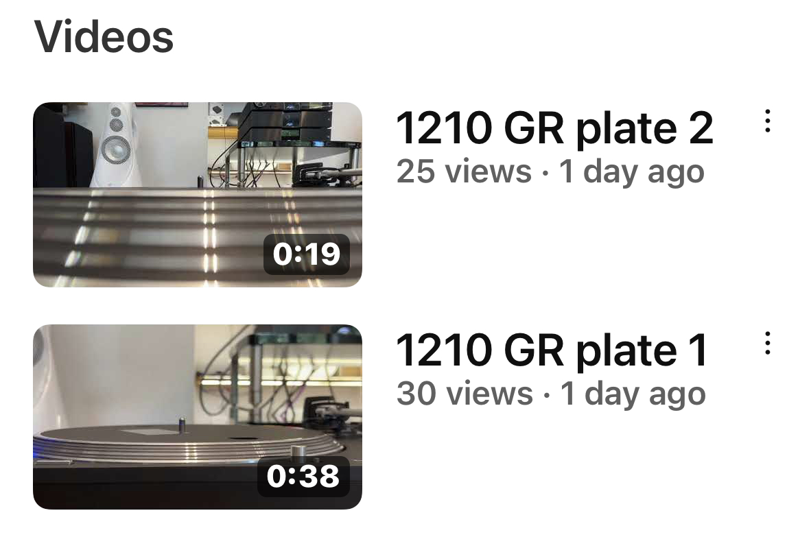 Technics Sl 1200GR/G/MK7 - curved and straight plates | Page 4 | Steve ...