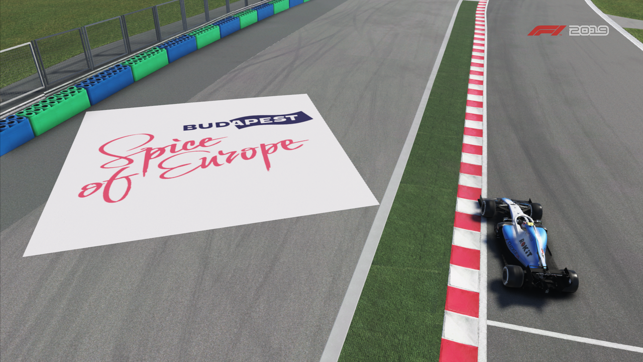 F1 2019 Hungary realistic sponsorboards update | OverTake.gg