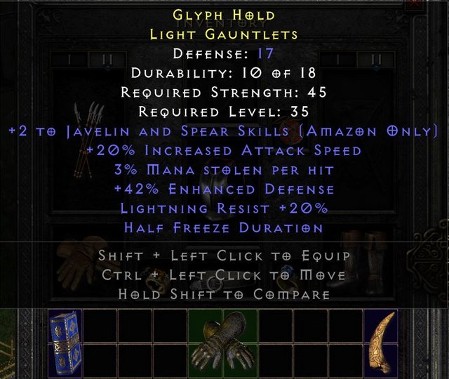 Gg Java Gloves - Topic - d2jsp