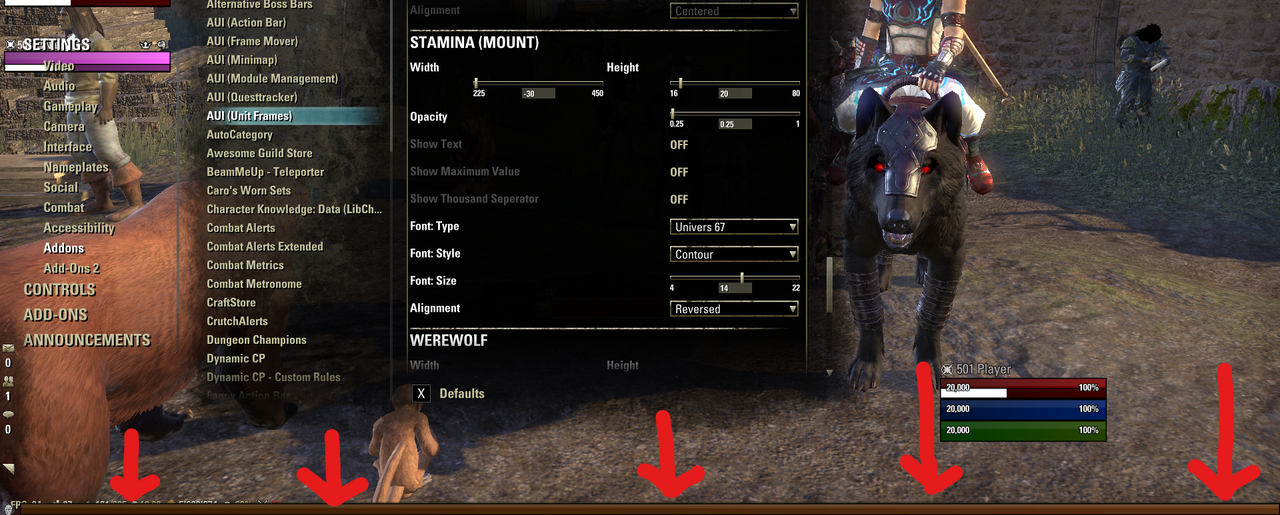 AUI - Advanced UI : Graphic UI Mods : Elder Scrolls Online AddOns
