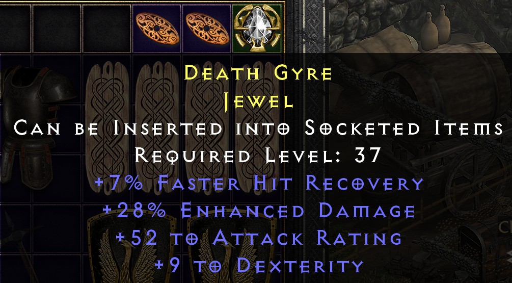 Gg Fhr / E Dmg / Attack Rating / Dex Rare Jewel Ft - Topic - d2jsp