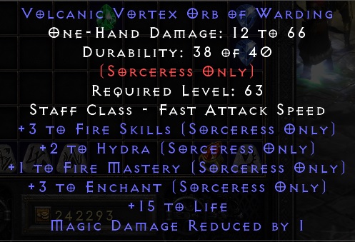 6 Enchant Orb +fire Mastery - Topic - d2jsp