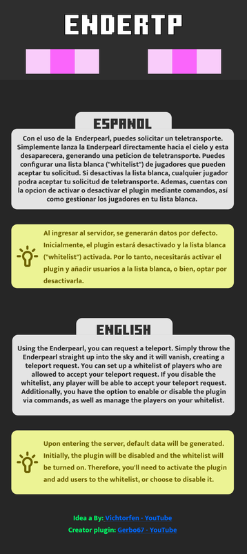 Overview - EnderTP (Teleport) - Bukkit Plugins - Projects - Bukkit