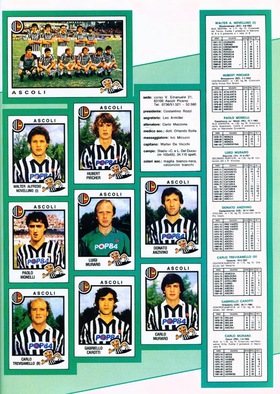 Calciatori 1982 1983 Panini 05 — Postimages