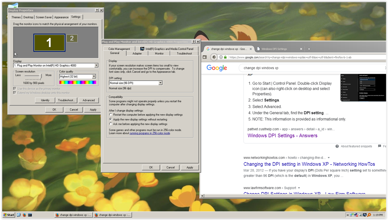 doesn’t show me the full screes already tried changing resolution and ...