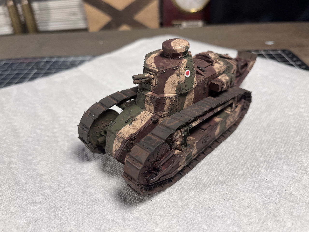 Vader’s Model Desk: Renault FT-17 Light Tank | O-T Lounge
